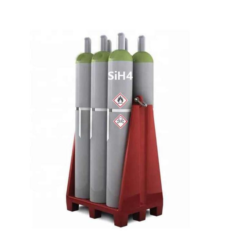 China best price Electronic Grade Cylinder Sih4 Gas Silane Gas